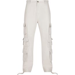 Karl Kani Herren Cargohose "Karl Kani Herren Retro Washed Cargo Pants", beige, Gr. M, unifarben, 100% Baumwolle, Hosen
