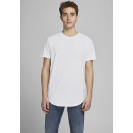 Jack & Jones JACK & JONES Herren T-Shirt "NOA TEE", wei&szlig;, Gr. XS, Jersey, Obermaterial: 100% Baumwolle, Shirts