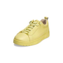 vitaform Hirschleder Sneaker in hellgelb | Gr.: 37