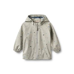 Wheat M&auml;dchen Allwetterjacke "Wheat Rainwear Chardy Jacket", beige, Gr. 80, unifarben, 55% Polyester, 45% Polyurethan, Jacken, reflektierend
