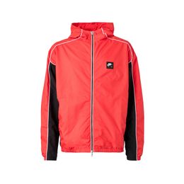 Nike Sportswear Jacke 'Air' Herren Gr&ouml;&szlig;e M orangerot / schwarz Sommerjacke