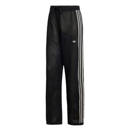 adidas originals Pants 'Firebird' female size 32 Black / White