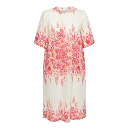 Only Carmakoma Kleid 'CARVeva' Damen Gr&ouml;&szlig;e 52 creme / orange / rosa / magenta Sommerkleid