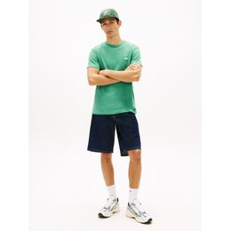 Tommy Jeans Herren T-Shirt "TJM REG BADGE"bahama gr&uuml;n htr, Gr. 4XL, Single Jersey, Obermaterial: 60% Baumwolle, 40% Polyester, Shirts, Rundhals,