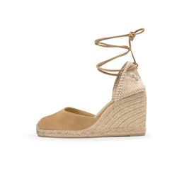 Castaner Casta&ntilde;er Sandals 'Carina' female size 41 Brown / White