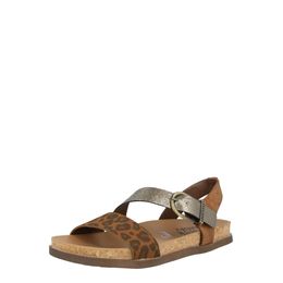 Blowfish Malibu Sandale 'Lance' Damen Gr&ouml;&szlig;e 38 braun / cognac / bronze / schwarz