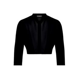 Vera Mont Bolero-Jacke figurbetont in Schwarz | Gr.: 50