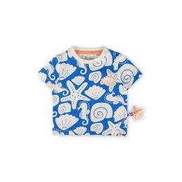 Sigikid T-Shirt Sea You in Blau/Wei&szlig; | Gr.: 80