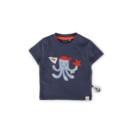Sigikid T-Shirt Ahoi Little Pirate in Dunkelblau | Gr.: 80
