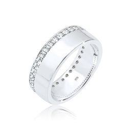 Elli Ring 925 Sterling Silber in Wei&szlig; | Gr.: 54