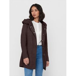 Only Between-Seasons Coat 'SEDONA' female size XS Dark brown