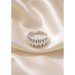 Jobo Damen Silberring "Statement Ring", 56, Silber 925 (Sterlingsilber)silber 925, Silber 925 (Sterlingsilber), Fingerringe, 925 Silber rhodiniert