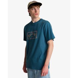 Billabong Herren T-Shirt "ARCH FRAME SS", blau, Gr. L, Obermaterial: 100% Baumwolle, Shirts, aus Baumwolle, in den Gr&ouml;&szlig;en S bis XXL