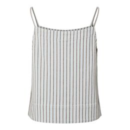 Pieces Top 'PCBillo' female size XS/S Pastel blue / Carmine red / White