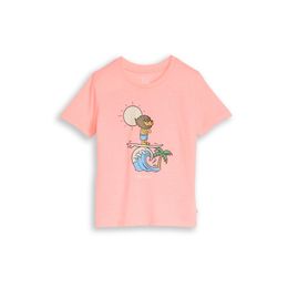 Tom Tailor T-Shirt Jungen Gr&ouml;&szlig;e 92/98 hellbeige / hellblau / braun / rosa