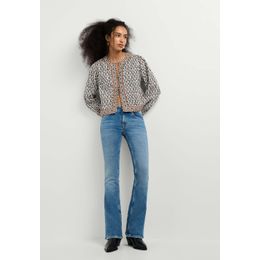 Pepe Jeans Damen Slim-fit-Jeans "straight leg jeans FLARE LW PIMLICO"vintage sky blau, Gr. 27, 90% Baumwolle, 8% Polyester, 2% Elasthan, Jeans