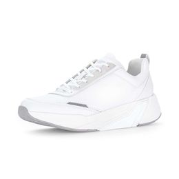 Gabor Damen Sneaker "Sneaker low", Gr. 39, wei&szlig;, Schuhe