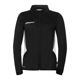 Uhlsport Damen Trainingsjacke "Trainingsjacke Equipe 29 Classic Women", schwarz, Gr. L, Obermaterial: 100% Polyester Pol. recyc.., Jacken