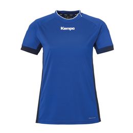 Kempa Damen T-Shirt "Shirt PRIME TRIKOT WOMEN", blau, Gr. XS, Obermaterial: 100% Polyester PES., Shirts