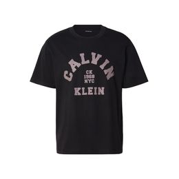 Calvin Klein Jeans Shirt '20S COLLEGE' male size S Dark blue