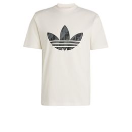 adidas originals Shirt 'MONOGRAM' male size XXL Brocade / Dark brown / Pastel green