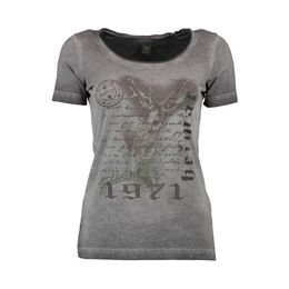 OS-Trachten T-Shirt Skylup in anthrazit | Gr.: M