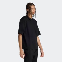 Herren T-Shirt "M SL T", schwarz, Gr. S, adidas Sportswear, Obermaterial: 100% Baumwolle, Shirts