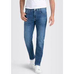 MAC Herren Regular-fit-Jeans "Ben", blau, Gr. 40, Denim/Jeans, Obermaterial: 99% Baumwolle, 1% Elasthan, Jeans