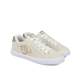 DC Shoes Damen Sneaker "Chelsea", Gr. 5, gold, Obermaterial: Textil / Futter: Textil / Au&szlig;ensohle: Gummi., Schuhe