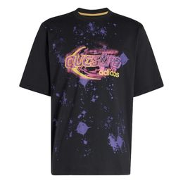 adidas originals Shirt 'Adilenium Season 5 Questra' male size 5XL Yellow / violet / Dusky pink / Black