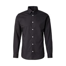 JJ Rebel Button Up Shirt 'JREBGAVIN' male size S Black