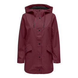Only Regenmantel in Cabernet | Gr.: XS