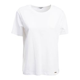 Influencer T-Shirt Damen Gr&ouml;&szlig;e L wei&szlig;