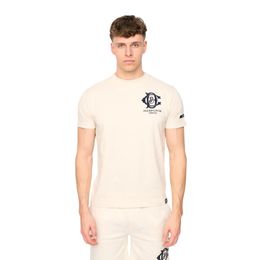 Duck and Cover - "Randolph" T-Shirt f&uuml;r Herren, Leger (Steinfarben)