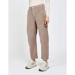 Gang Damen Cordhose "94IDA", beige, Gr. 28, unifarben, 72% Baumwolle, 26% Modal, 2% Elasthan, Hosen, im 5-Pocket-Style