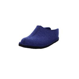 Haflinger Hausschuh in blau | Gr.: 36