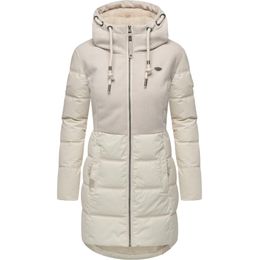 Ragwear Winter Coat 'Ashani' female size S Ecru