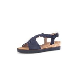Gabor Keilsandaletten in blau | Gr.: 35,5