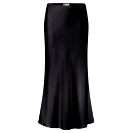 Vera Mont Satinrock wadenlang in Schwarz | Gr.: 40