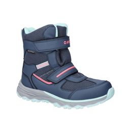 Hi-Tec Kinder Sneaker "Penguin Ez Wp Jrg" in Blau | Gr.: 39