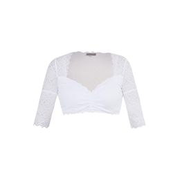 Marjo Dirndlbluse WOLLBACH in wei&szlig; | Gr.: 46