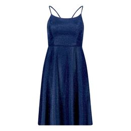 Vera Mont Cocktailkleid mit Schn&uuml;rung in Dark Blue/Black | Gr.: 34