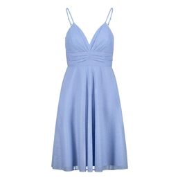 Vera Mont Cocktailkleid kn&ouml;chellang in Blue/Silver | Gr.: 36