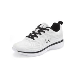 Lascana Sneaker in wei&szlig; /schwarz | Gr.: 42
