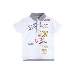 SOLANG Poloshirt in Wei&szlig; | Gr.: 122