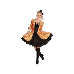 TecTake Prinzessin/Edelfrau, in gold, Gr. XXL, Kleid, Inkl. s&uuml;&szlig;er Haarschleife | Gr.: XL