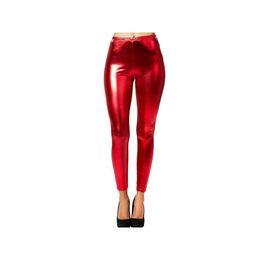 TecTake Enghose, F&uuml;r viele Outfits & Anl&auml;sse, Lange Leggings im Metallic-Look | Gr.: XXL