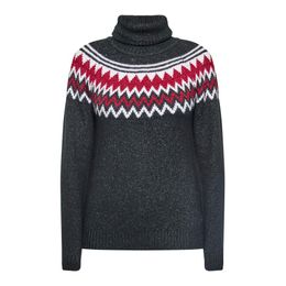Albee Women Strickpullover in Schwarz Mehrfarbig | Gr.: XL
