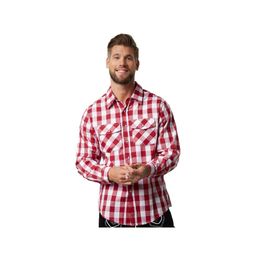 TecTake Trachtenhemd, F&uuml;r viele Outfits & Anl&auml;sse, Langarmhemd mit Knopfleiste | Gr.: S