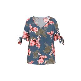 Albee Women Blouse in Dark Green Multicolor | Gr.: S
